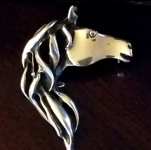 Silpada | Jewelry | Silpada Sterling Silver Horse Pin Pendant | Poshmark